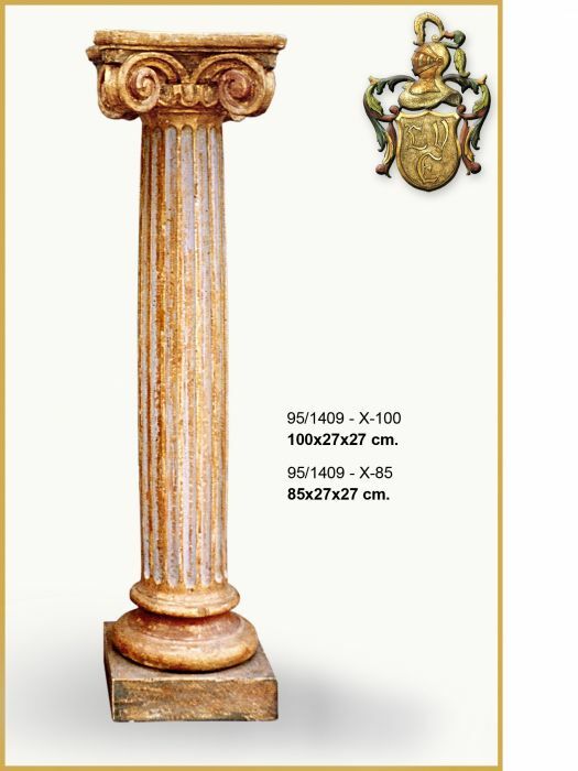 COLUMNA CLASICA DE MADERA - La vieja España